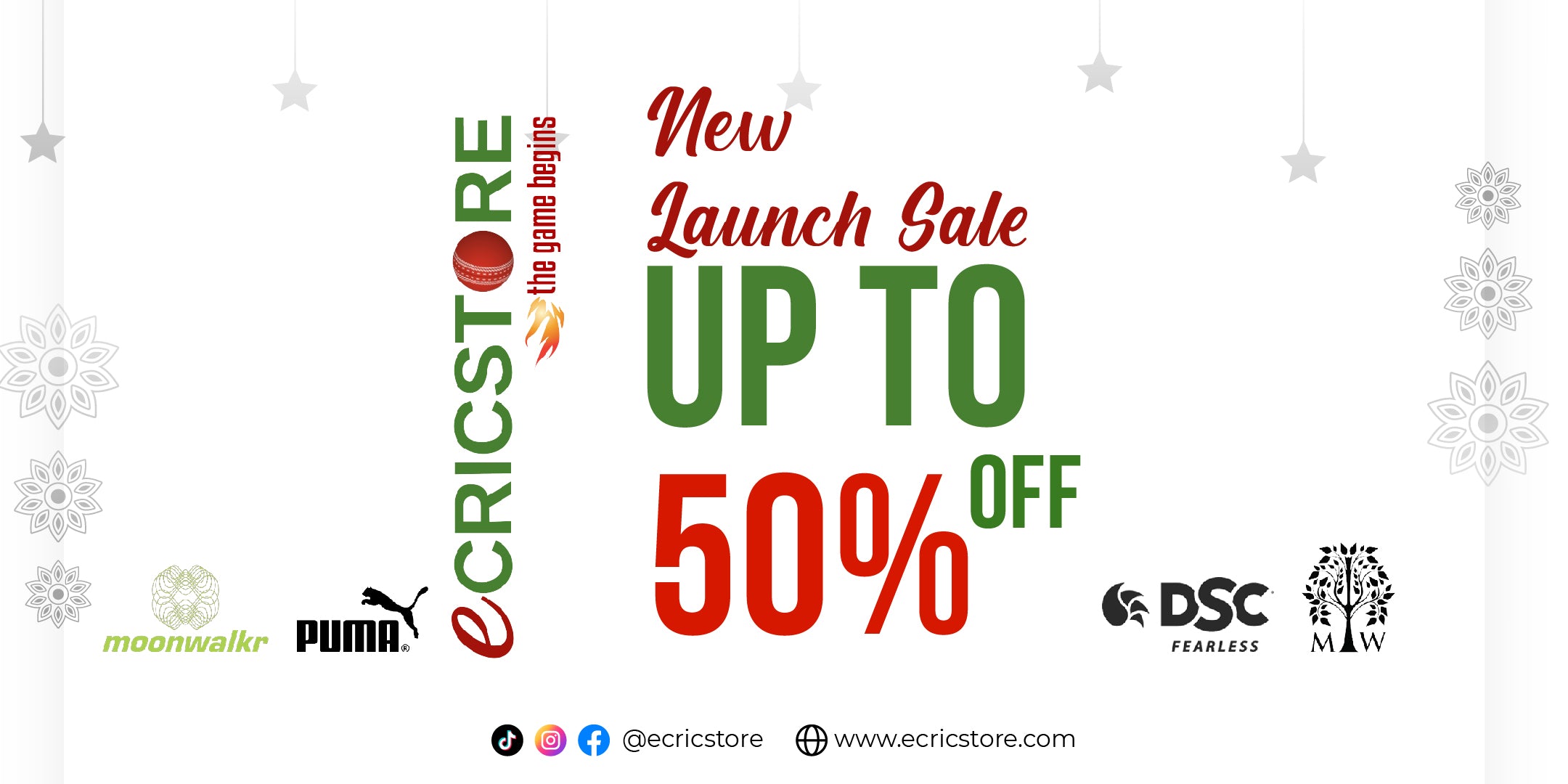 Premium Online Cricket Store!