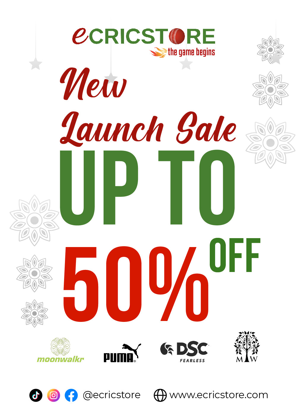 Premium Online Cricket Store!