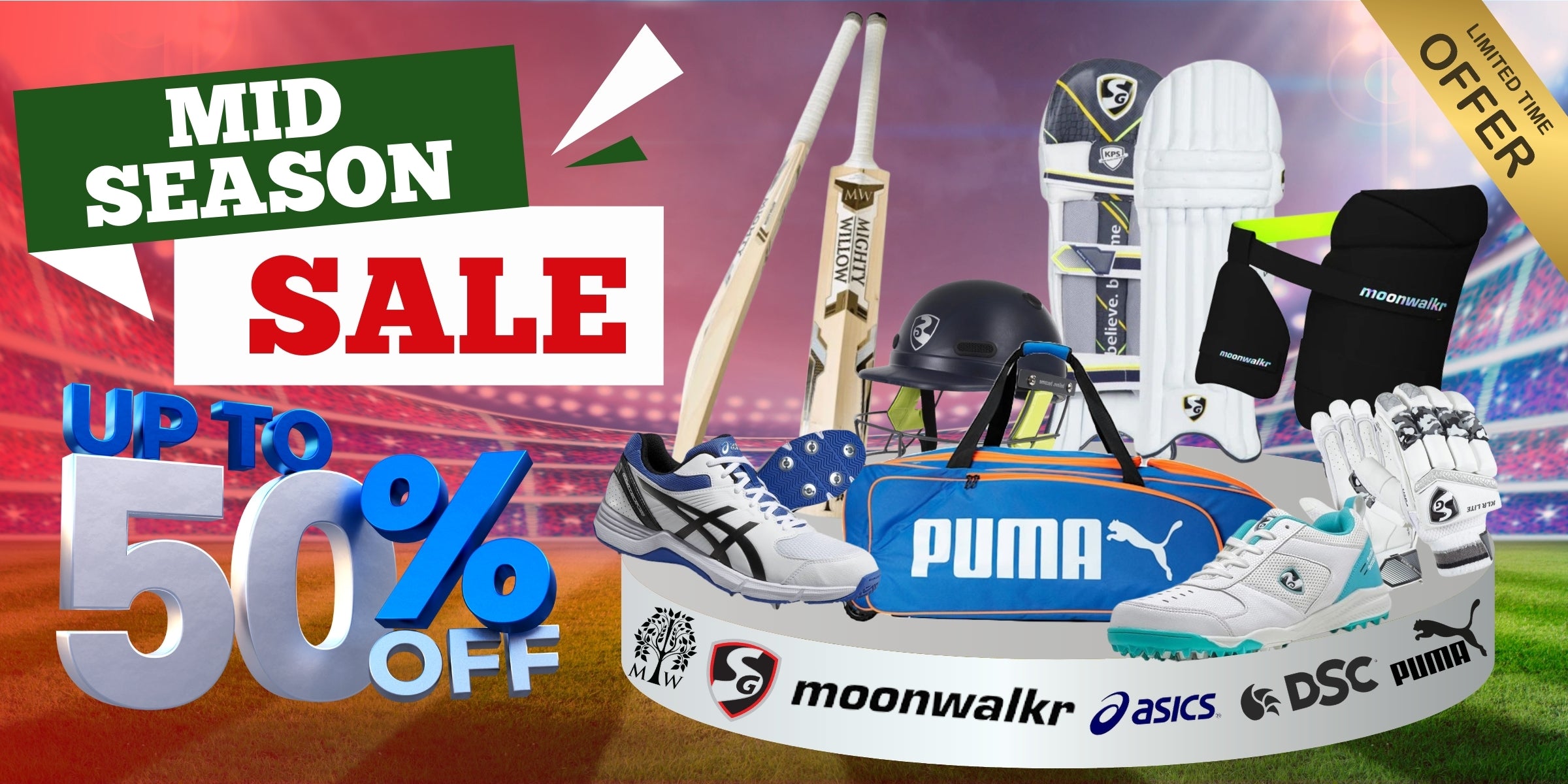 Premium Online Cricket Store!