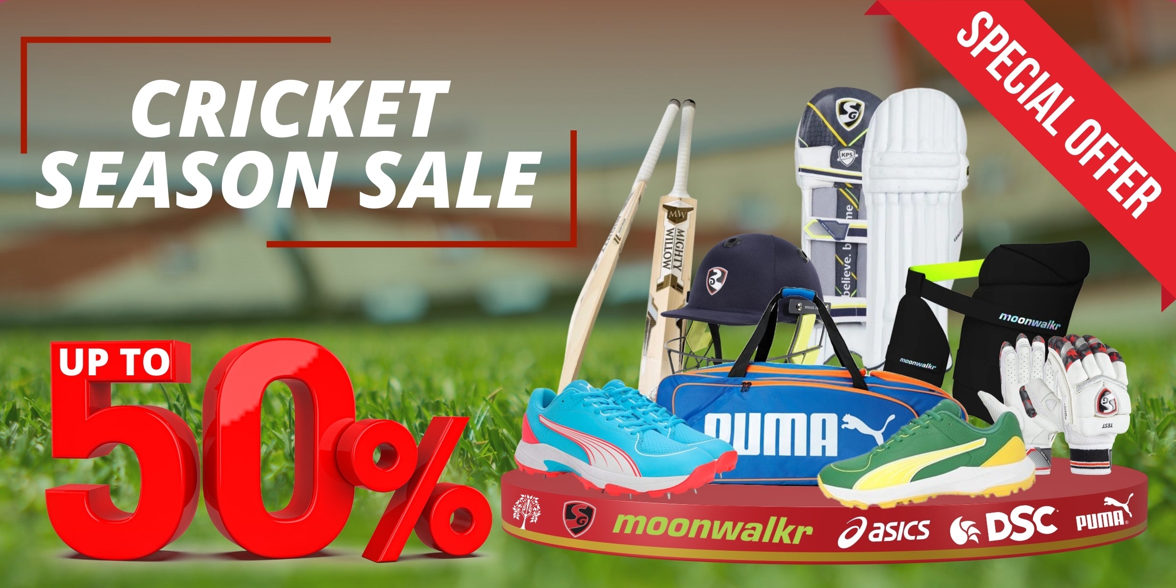 Premium Online Cricket Store!