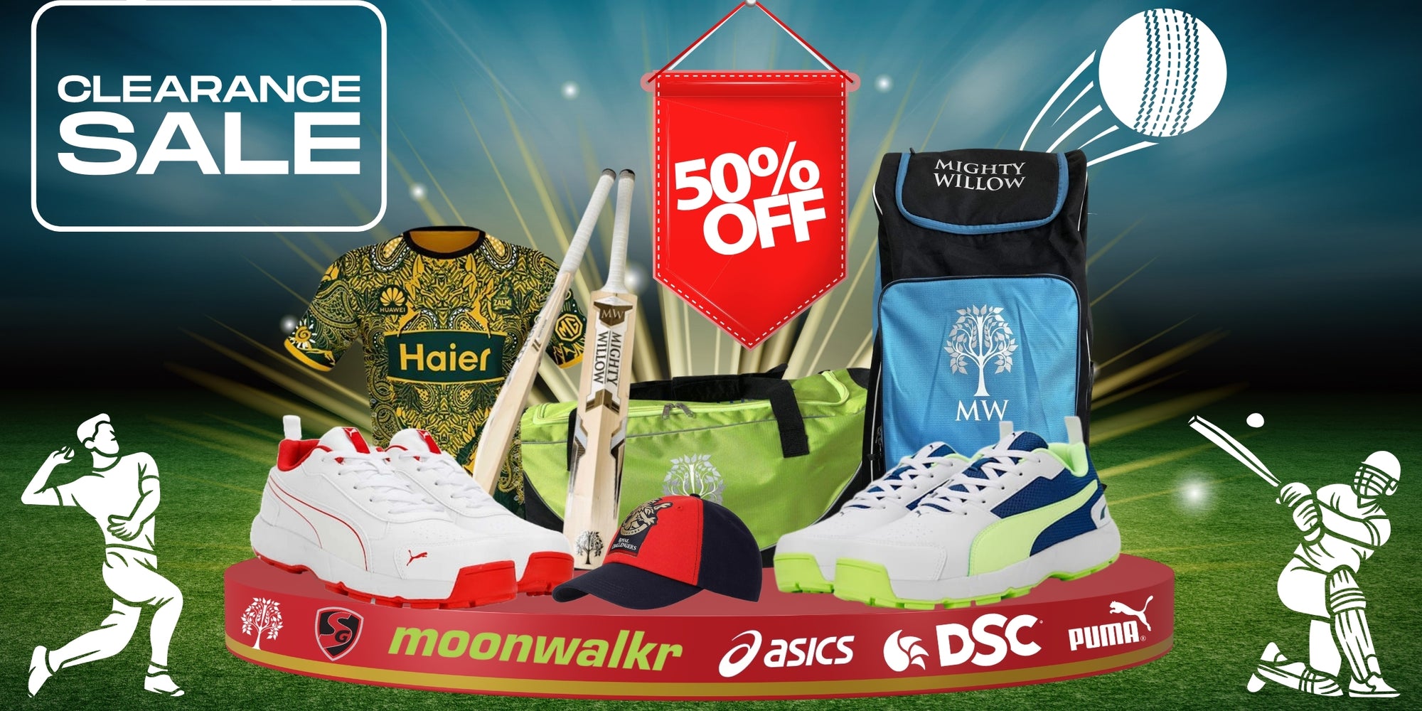 Premium Online Cricket Store!